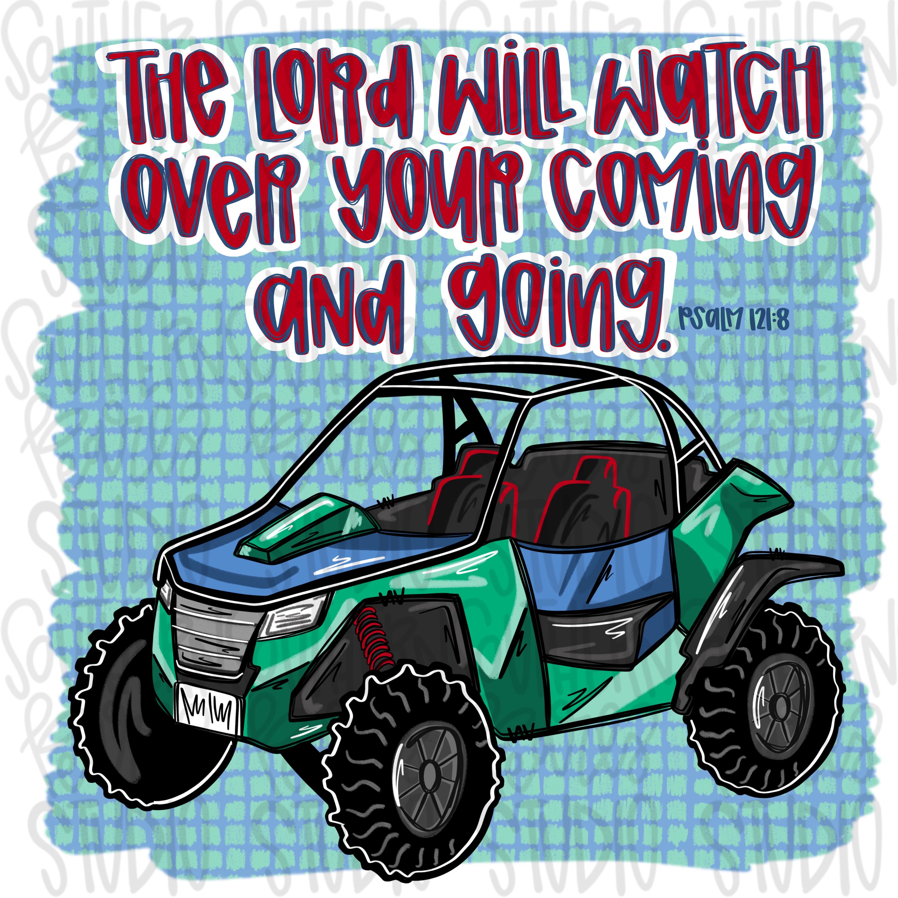 Side by side | the lord will watch over your coming and going | front ...